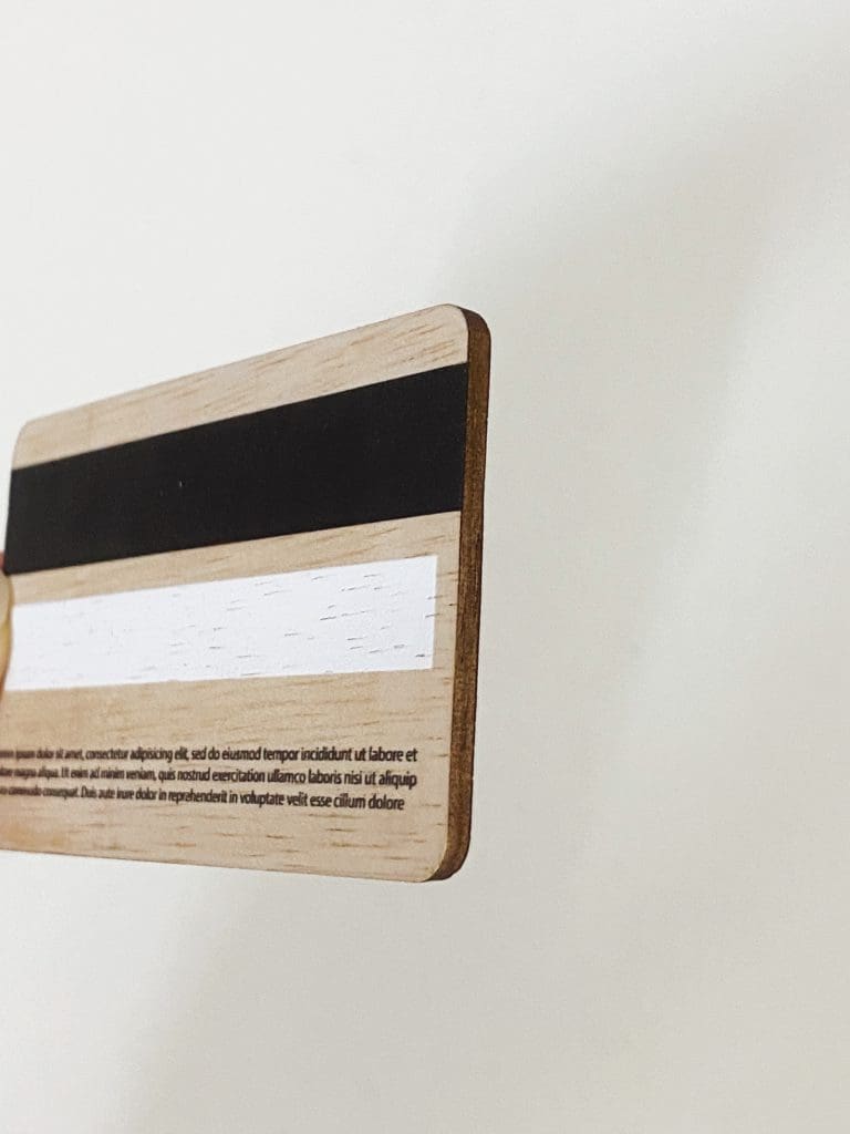Wooden Credit Card - Ohfriday!